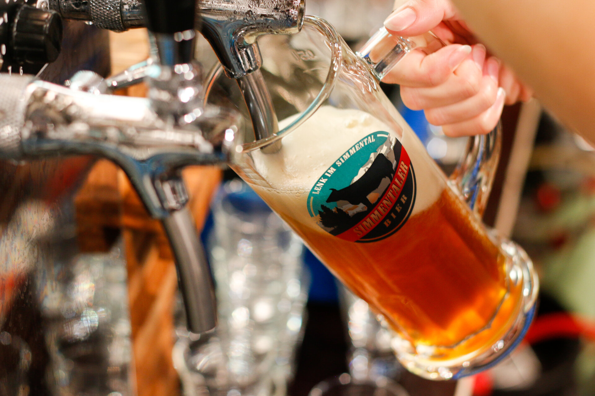 Brewery visit Simmental beer